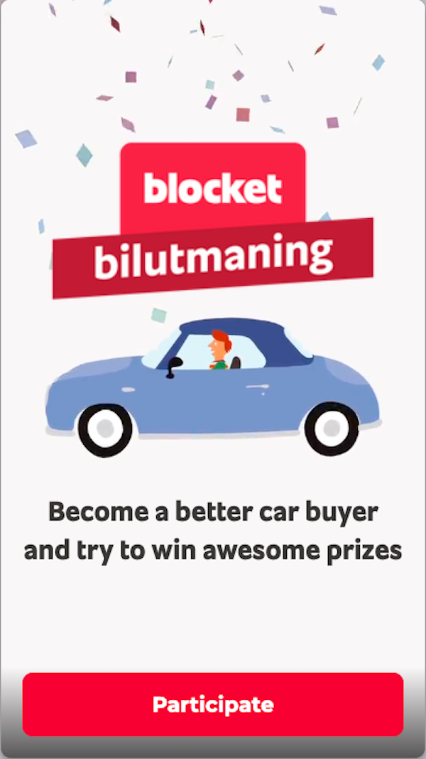 Case study - Blocket & Facebook